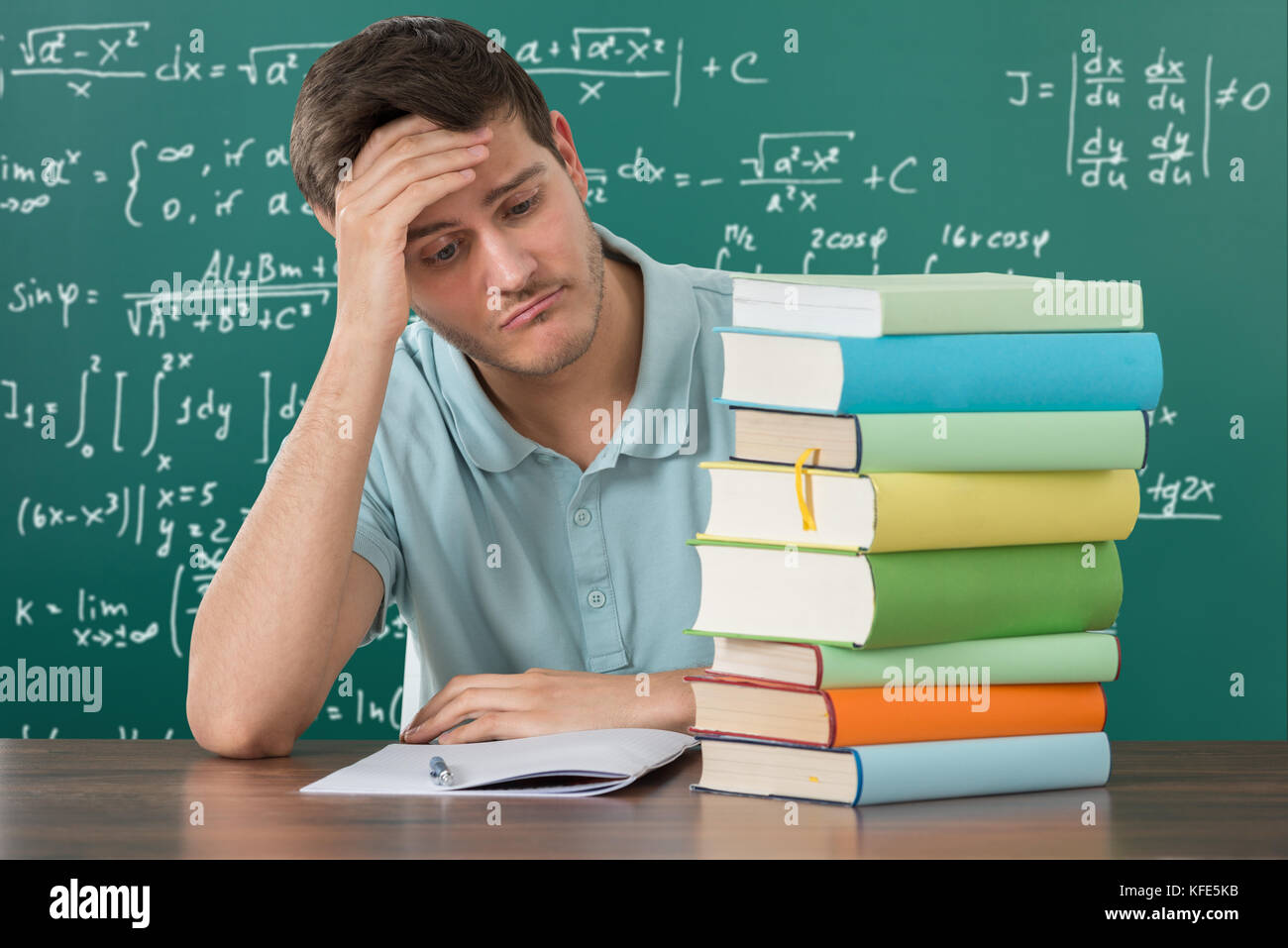 Sad teacher classroom hi-res stock photography and images - Alamy