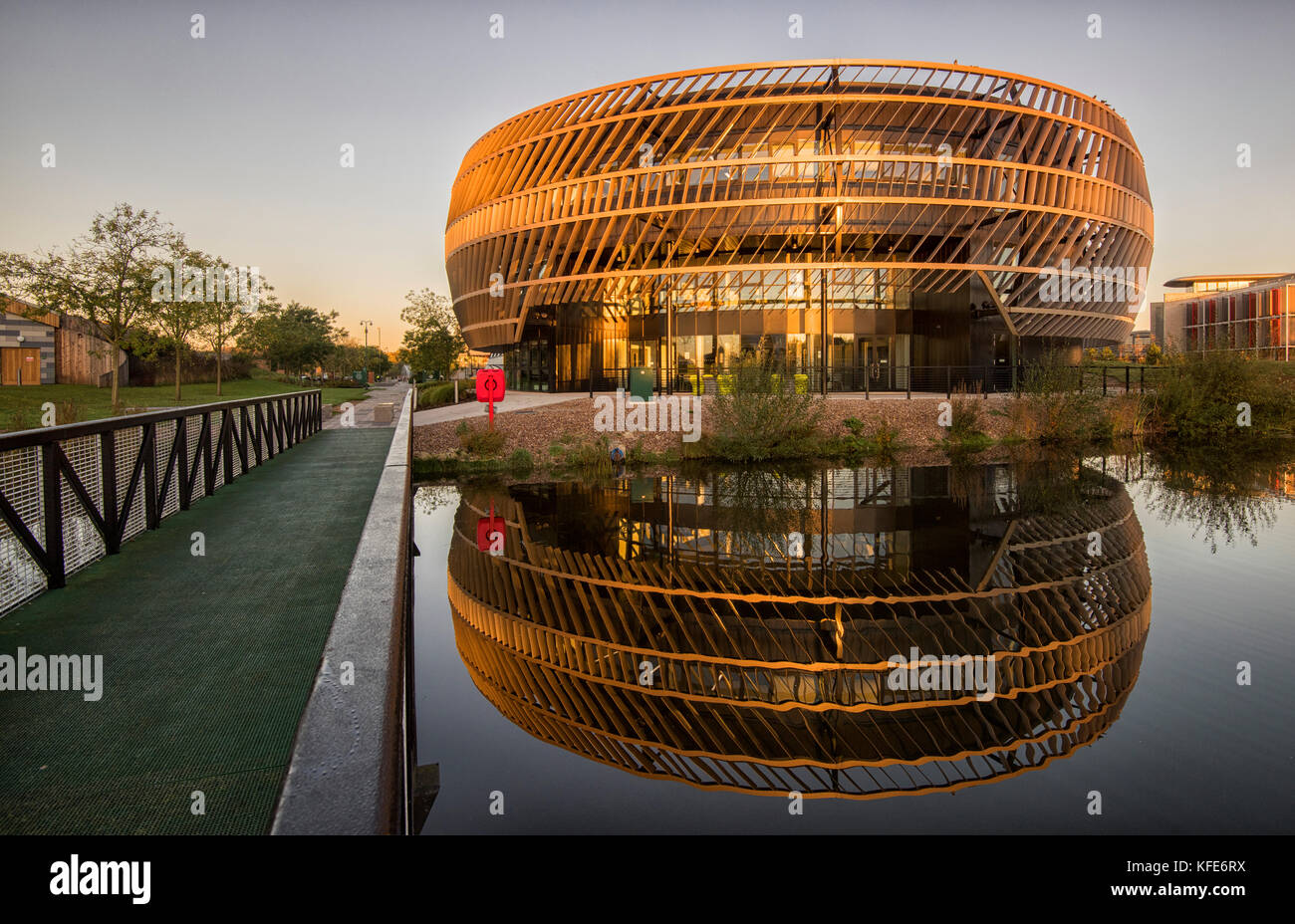 Early morning light at Ingenuity Lab on the Jubilee Campus, University ...