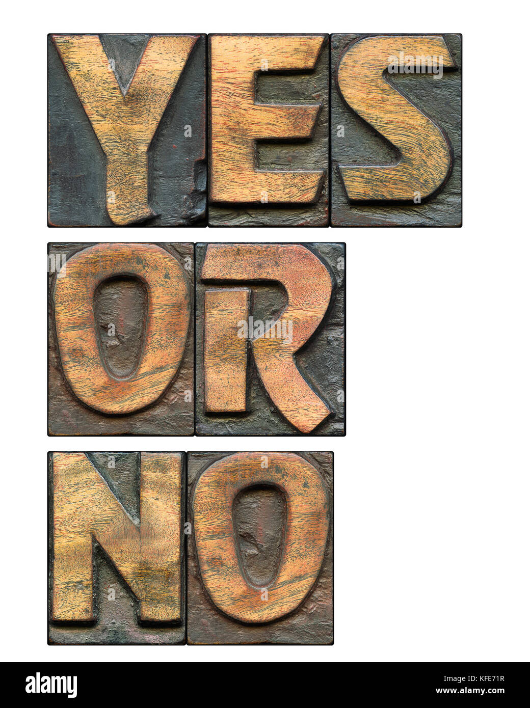 Yes label hi-res stock photography and images - Alamy
