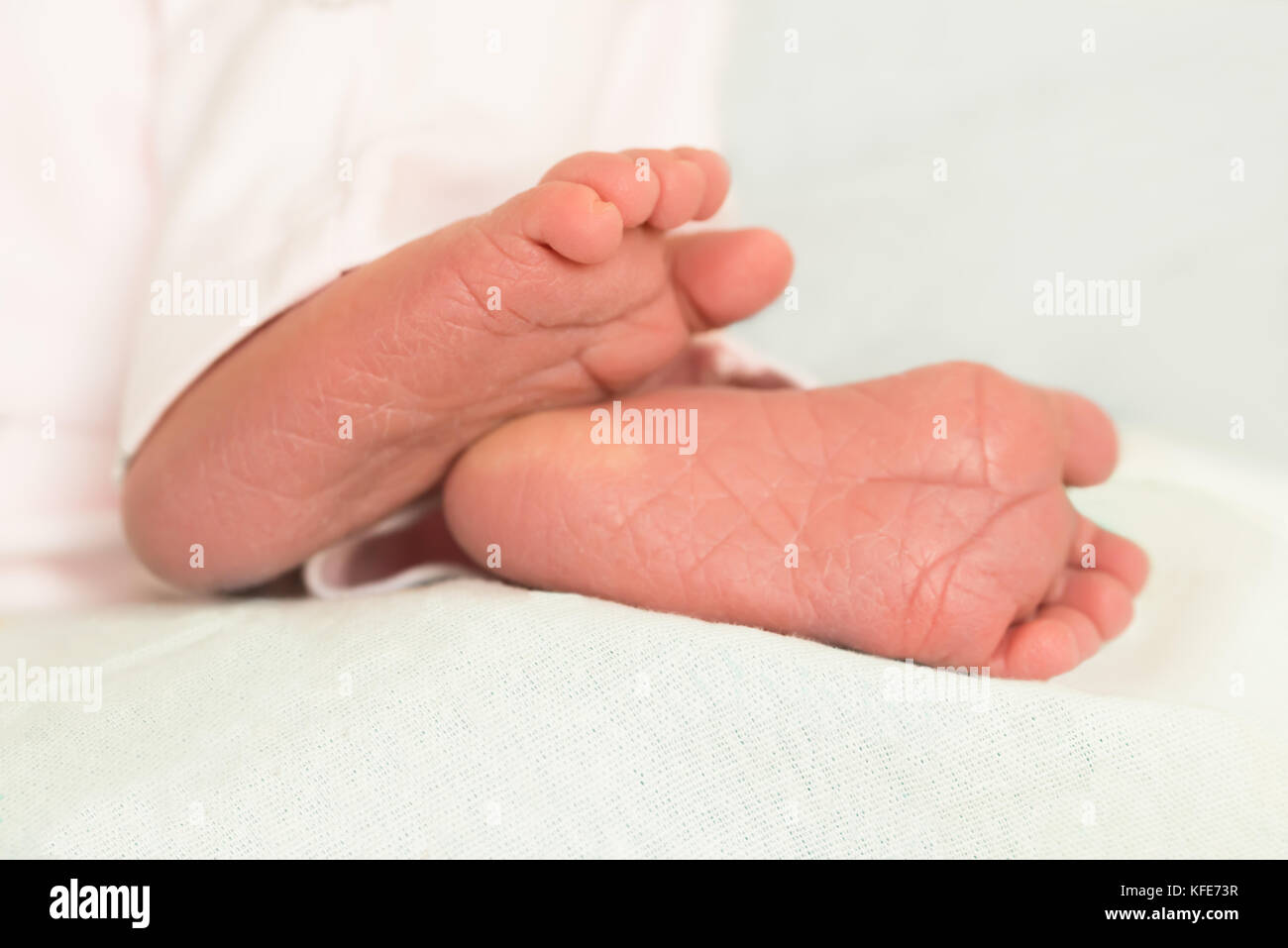 Close-up Photo Of A Little Baby Foot Stock Photo - Alamy