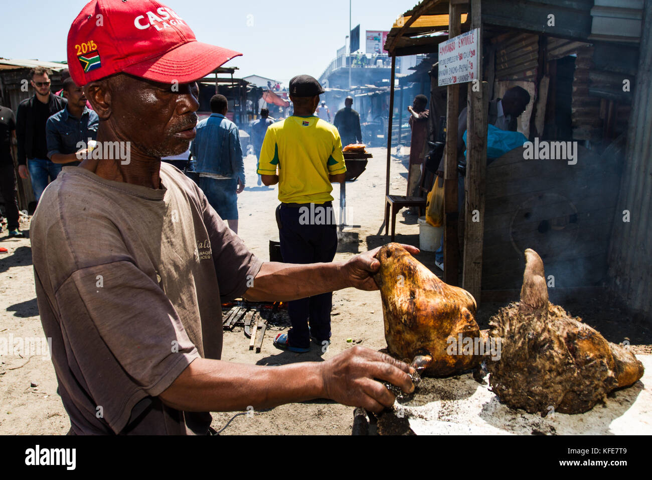 Township south africa food hi-res stock photography and images - Alamy