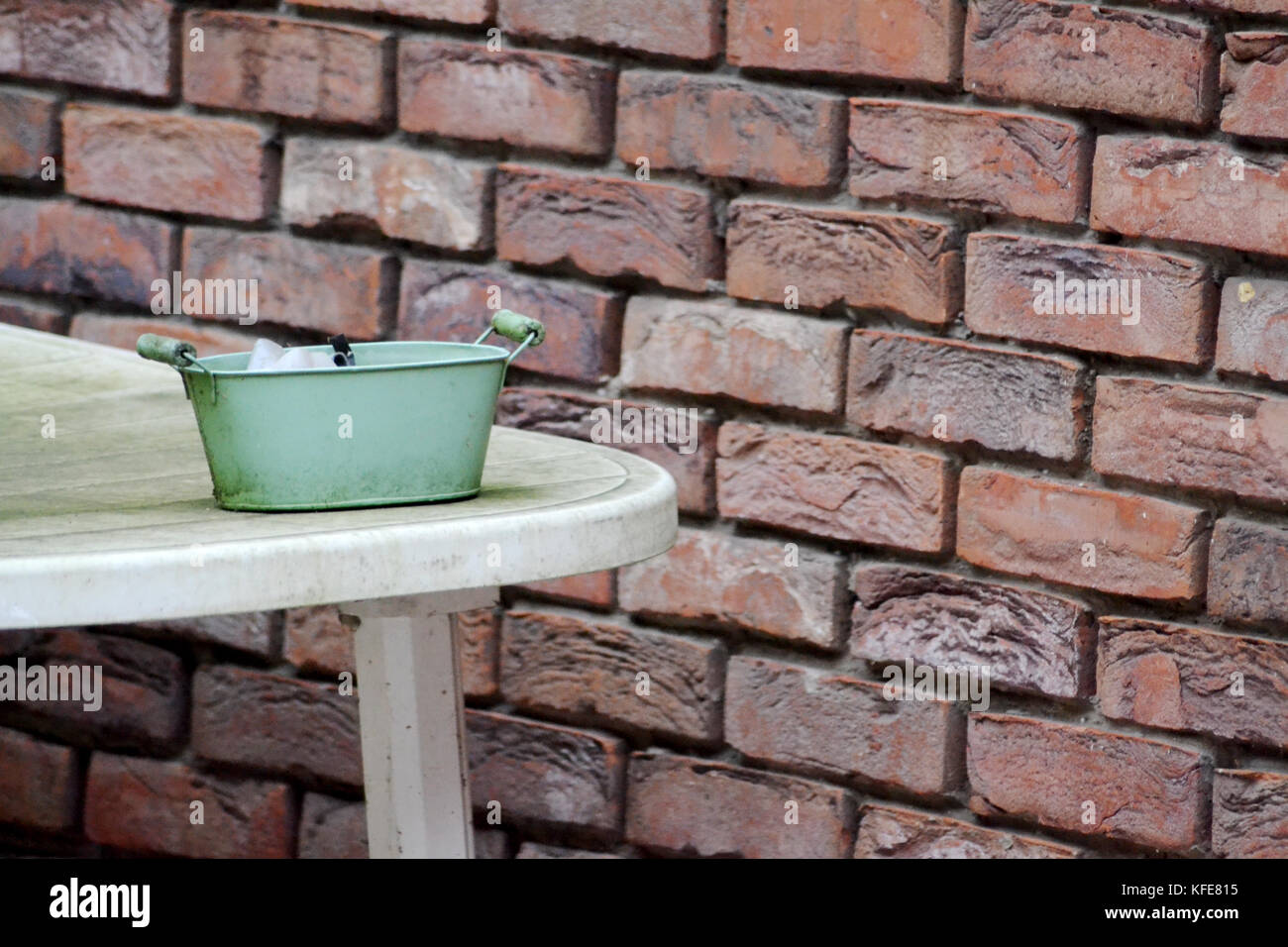 Old pot with a pot in the background Stock Photo - Alamy