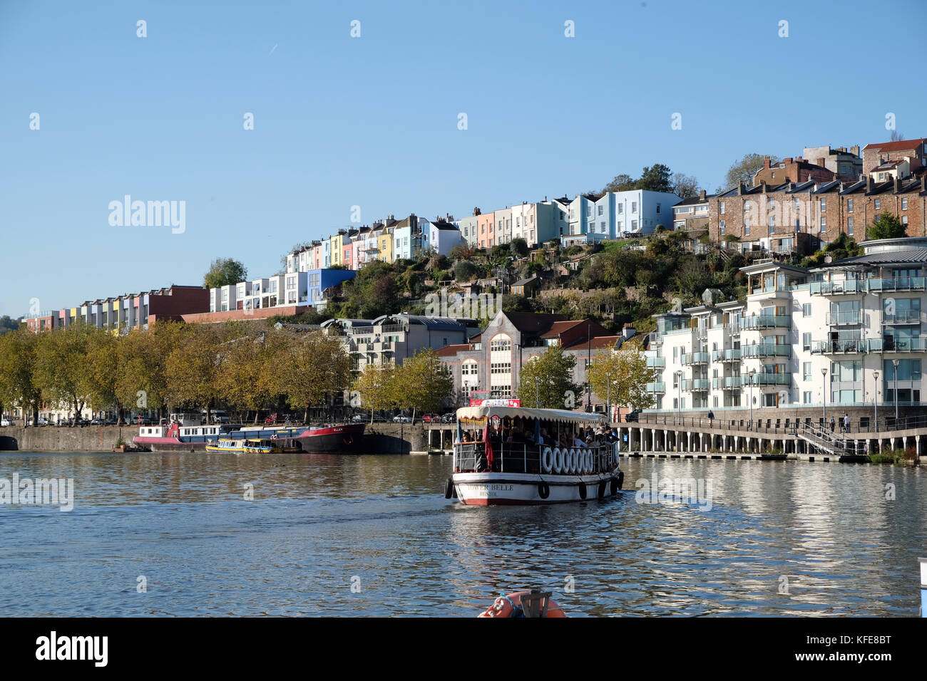 Avon river Bristol view Stock Photo - Alamy