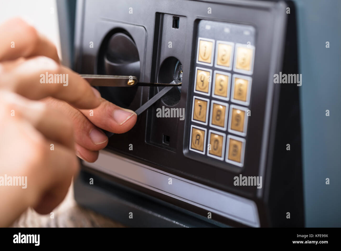 Robbers breaking hi-res stock photography and images - Alamy