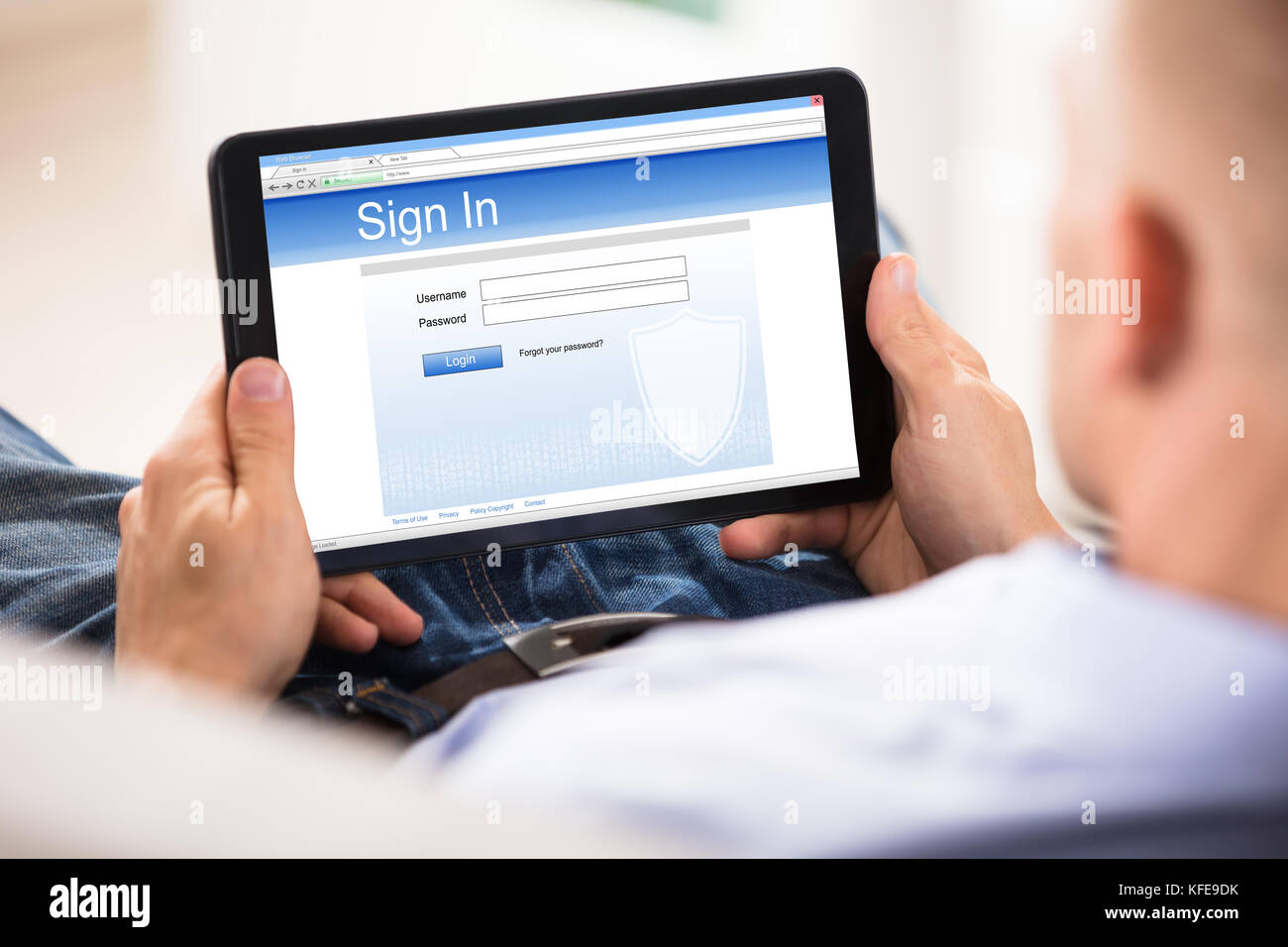 Application digital display hi-res stock photography and images - Alamy