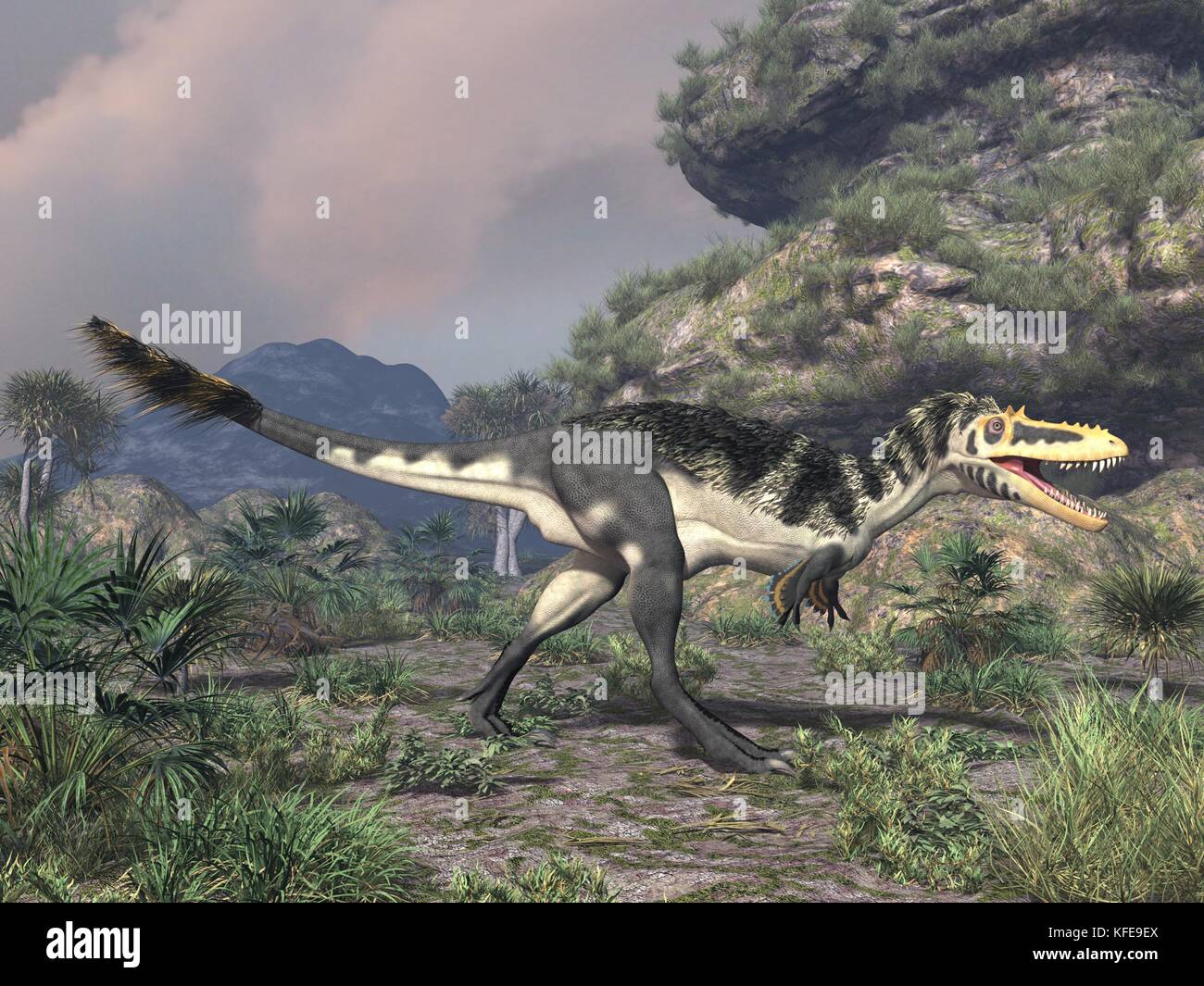 original 3D render of dinosaur Stock Photo - Alamy