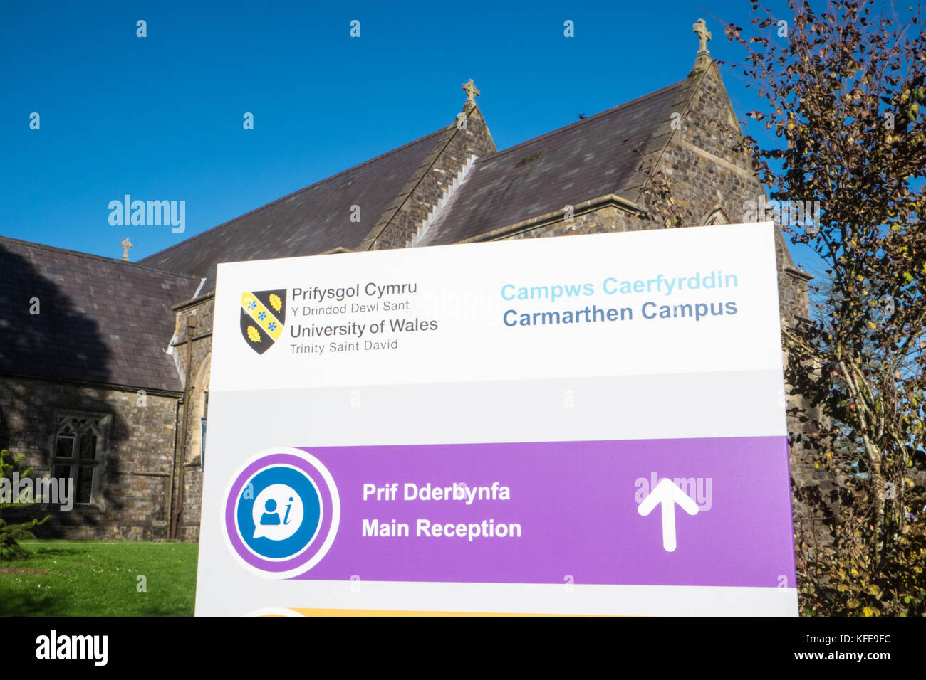 University of Wales Trinity Saint David,UWTSD,campus,Carmarthen ...