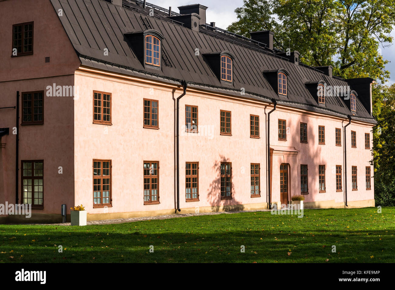 Historical house, Vasa Park, Stockholm, Sweden Stock Photo - Alamy