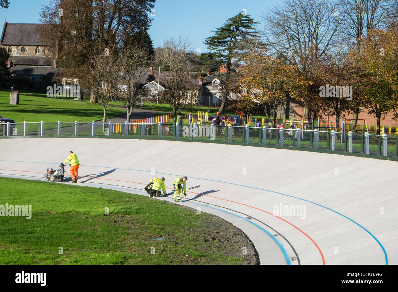 Concrete cycle track hi-res stock photography and images - Alamy