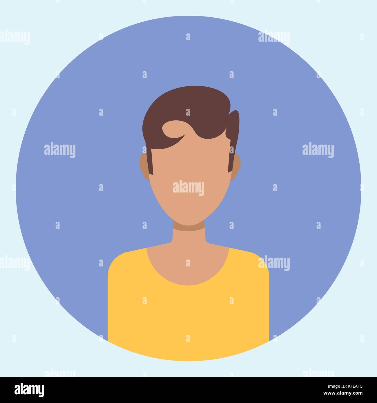 Male Avatar Profile Icon Round Man Face Stock Vector Image & Art - Alamy
