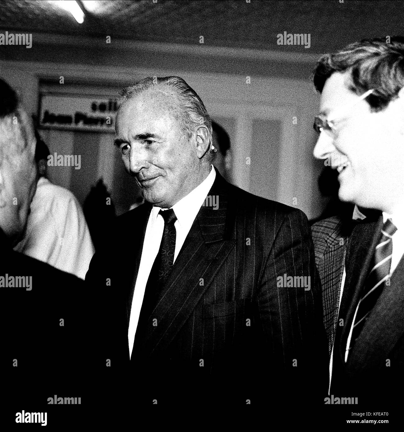 Former Waffen SS officer Franz Schönuber received by French National ...