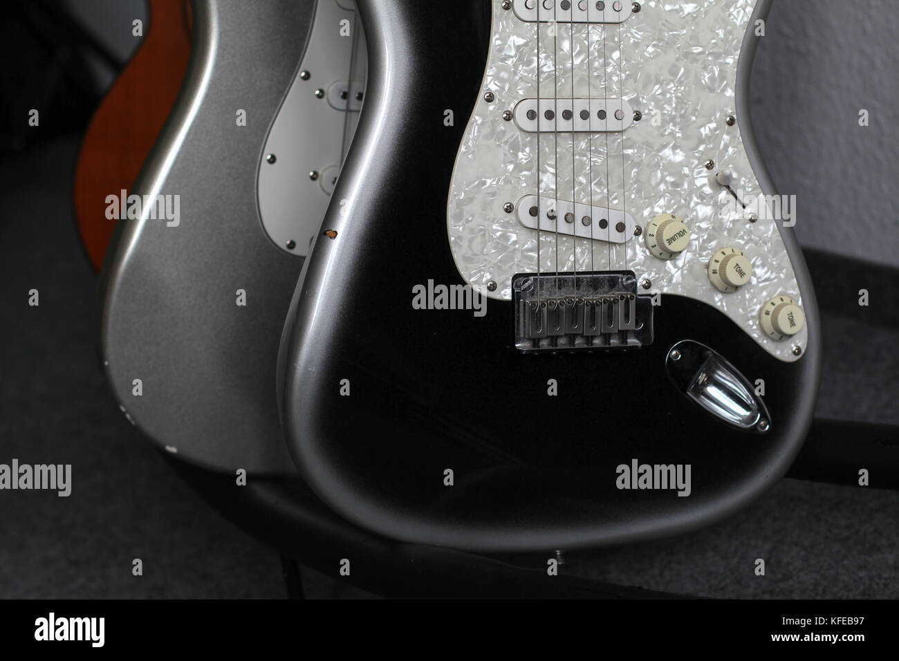 Stringed Musical Instruments / Guitars / Various Guitars Stock Photo ...