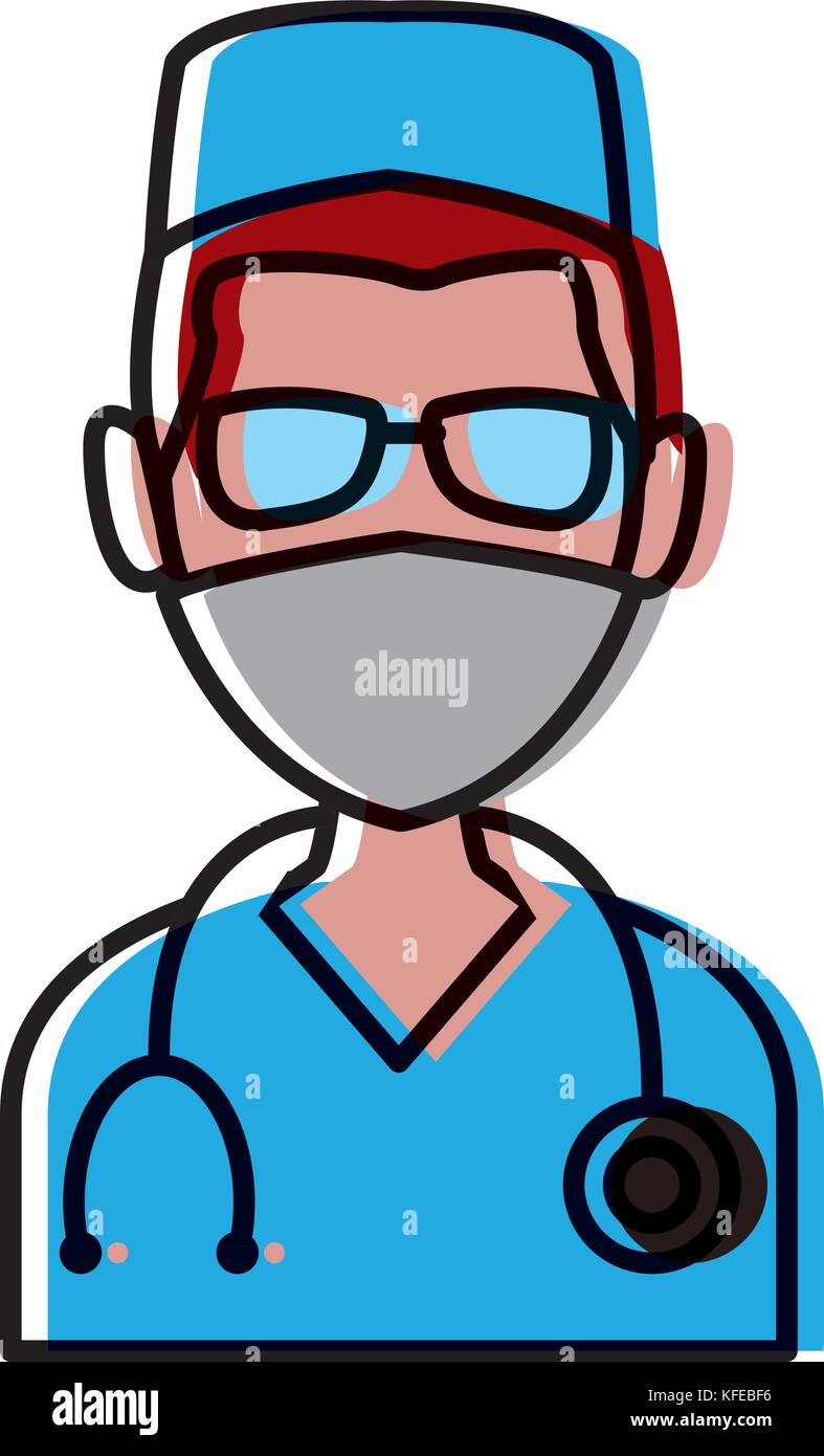 Doctor avatar profile Stock Vector Image & Art - Alamy