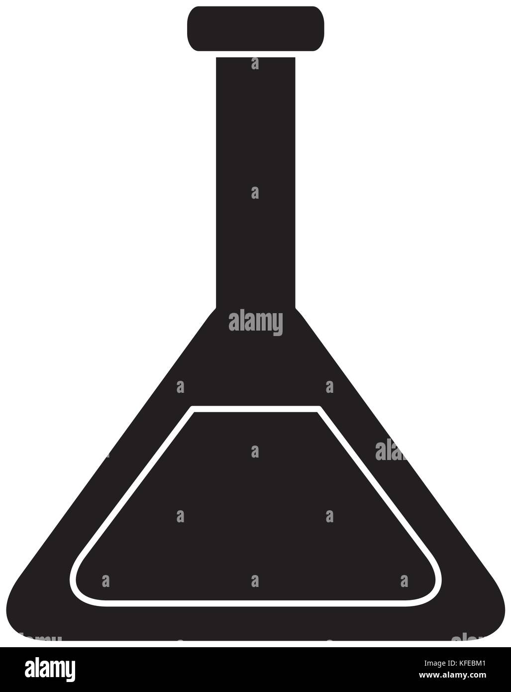 chemistry flask tool Stock Vector Image & Art - Alamy