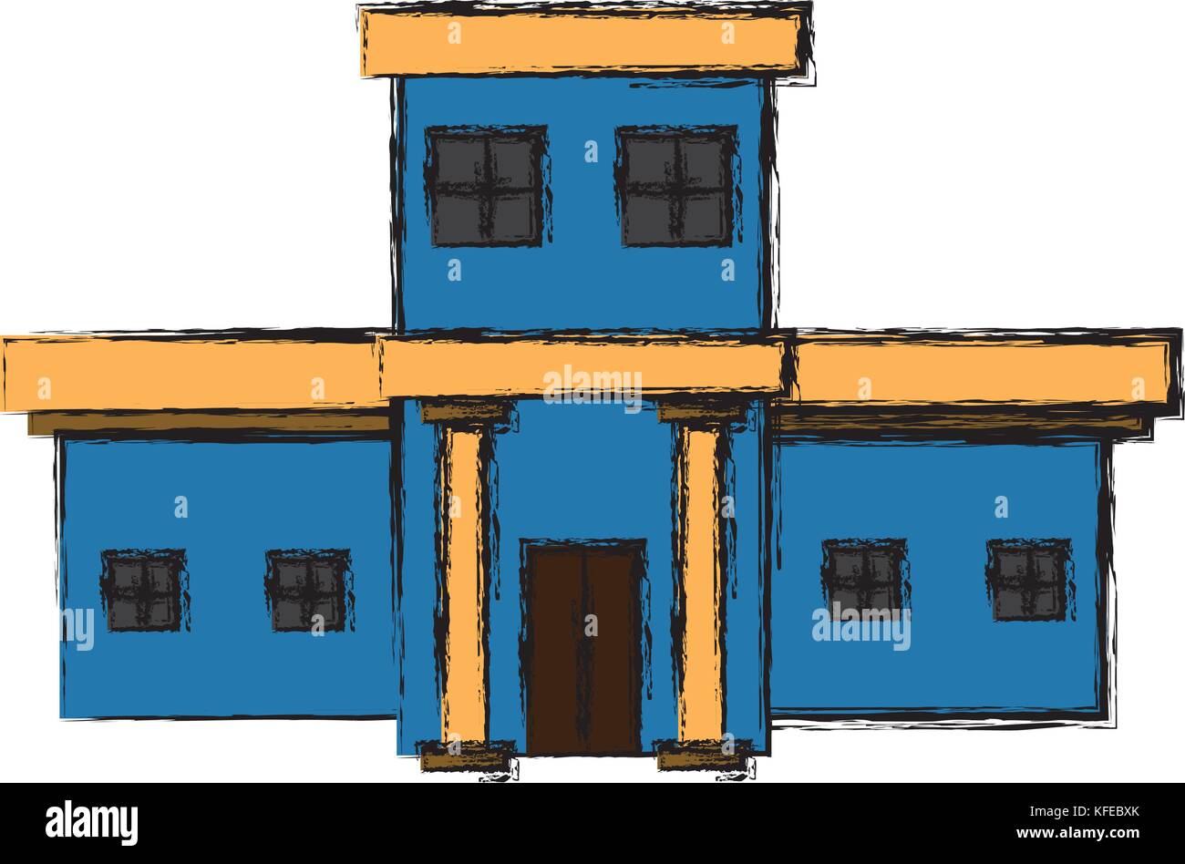Hospital building symbol Stock Vector Image & Art - Alamy