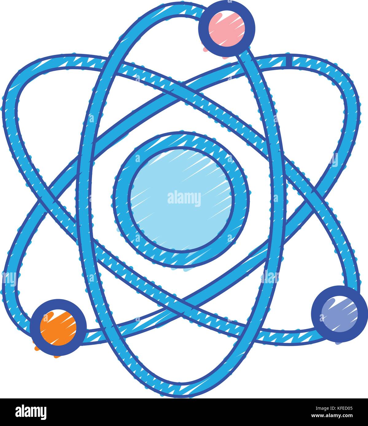 Magnetic orbit Stock Vector Images - Alamy