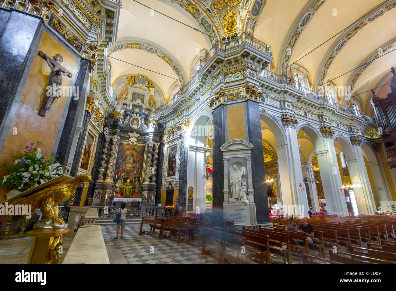 Nice Cathedral (Basilique-Cathedrale Sainte-Marie et Sainte-Reparate ...