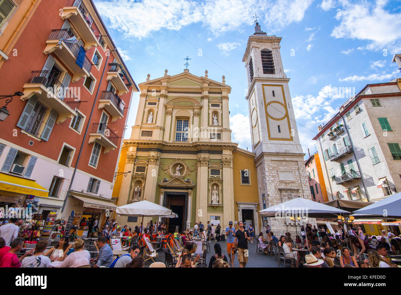 Nice Cathedral (Basilique-Cathedrale Sainte-Marie et Sainte-Reparate ...