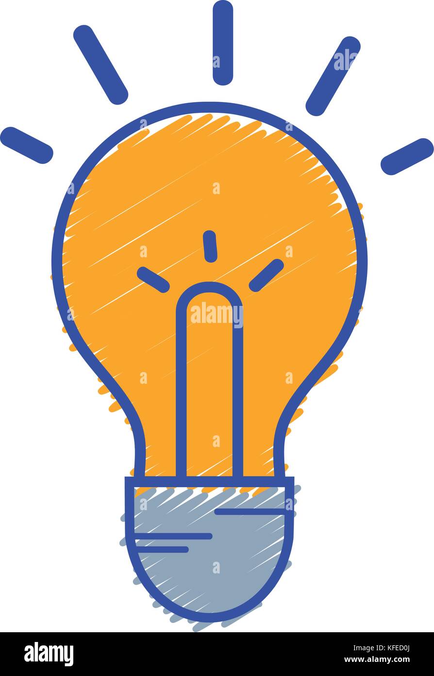 light bulb idea to intelligent and creative Stock Vector Image & Art ...