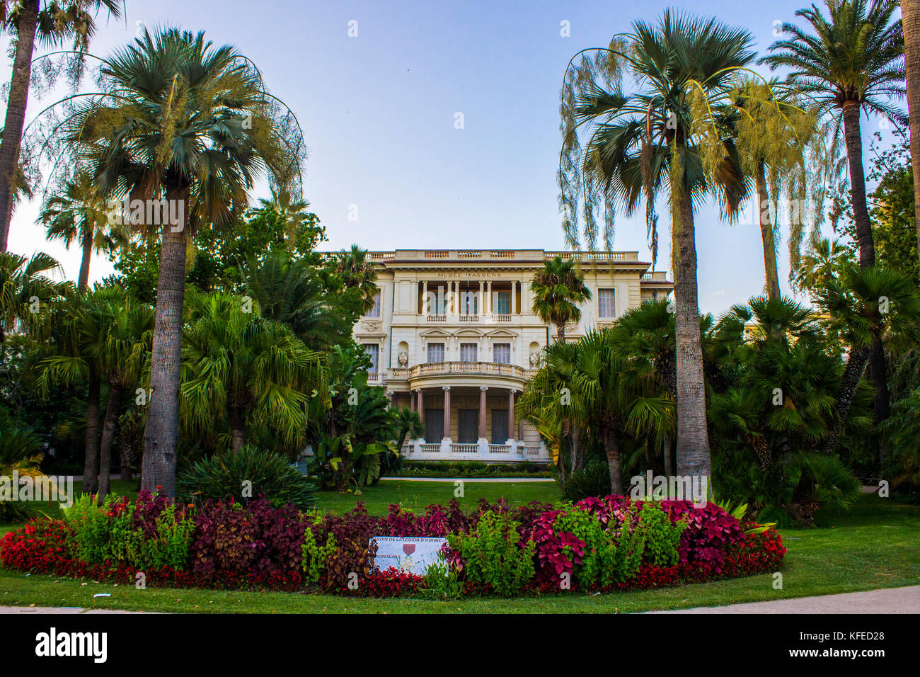 The Musee Massena in Nice, France Stock Photo - Alamy