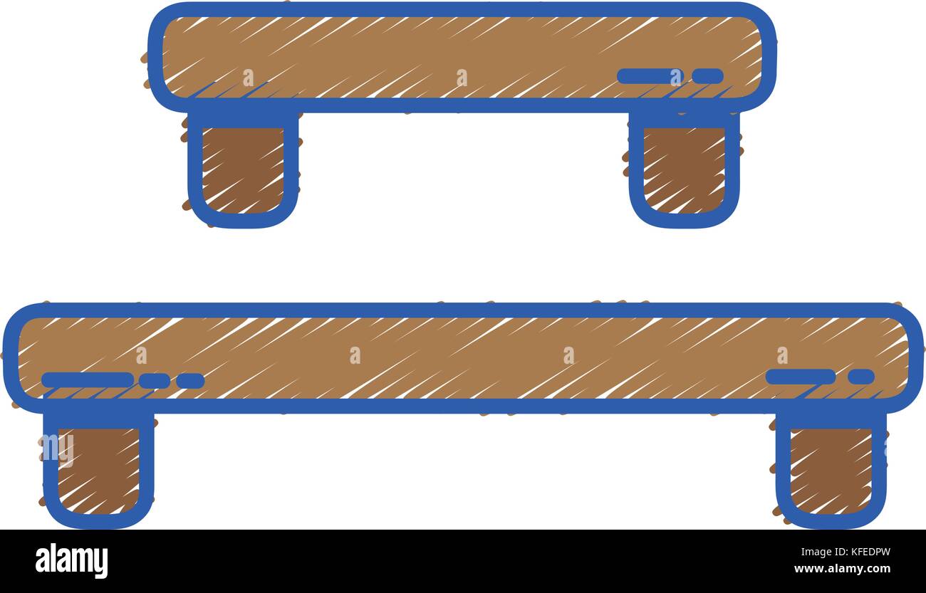 doodle wood shelf table design Stock Vector Image & Art - Alamy