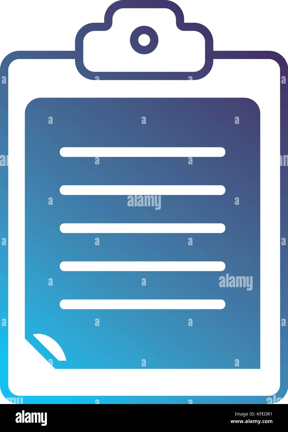 Silhouette check list business hi-res stock photography and images - Alamy