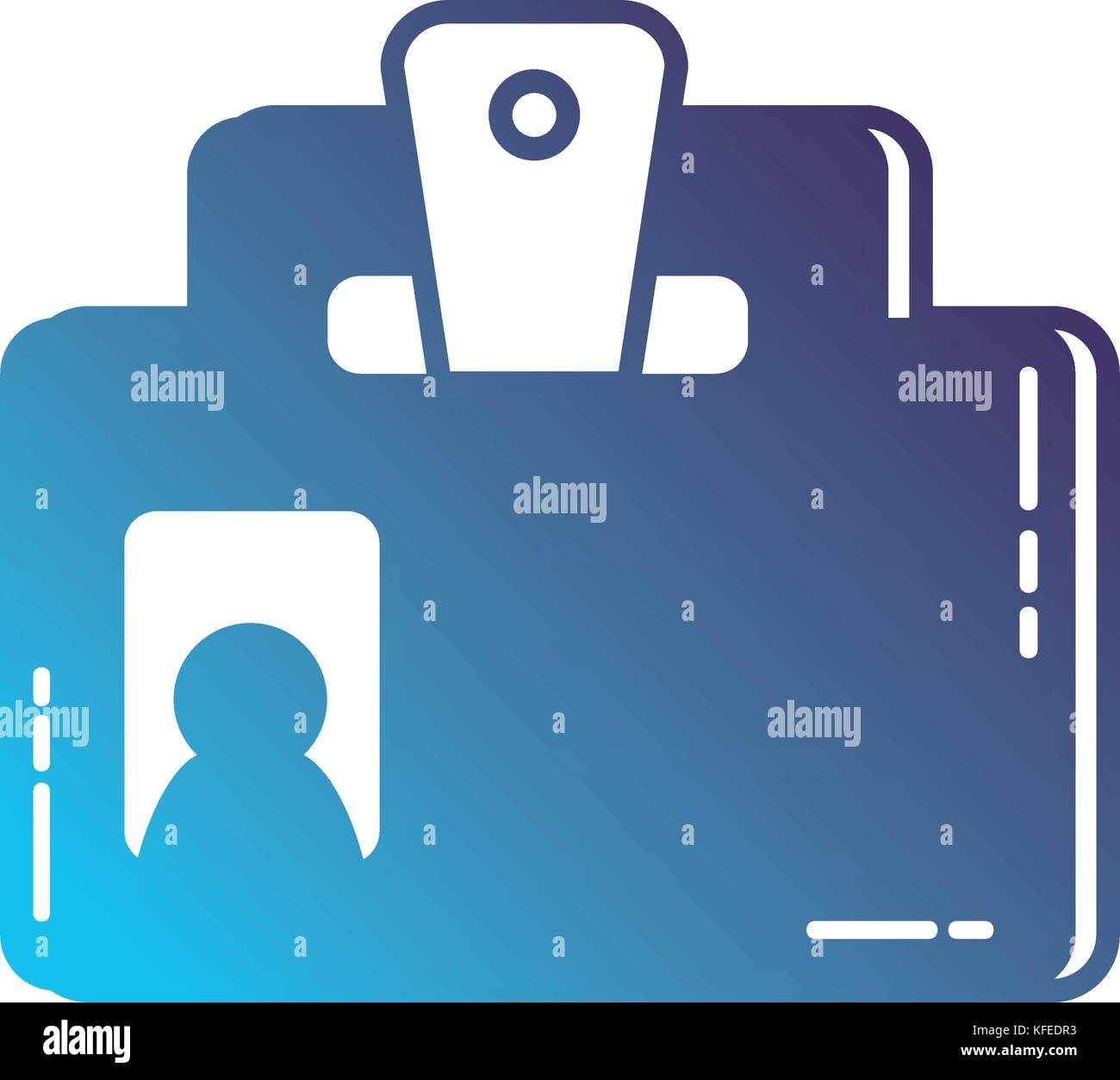 silhouette business document information strategy message Stock Vector ...