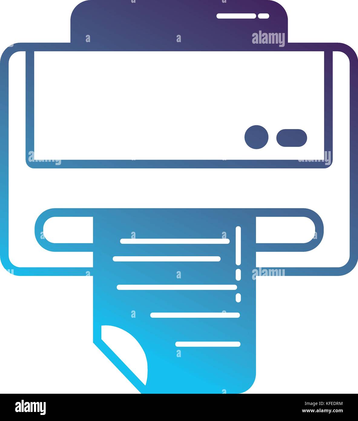 Scanning paperwork Stock Vector Images - Alamy