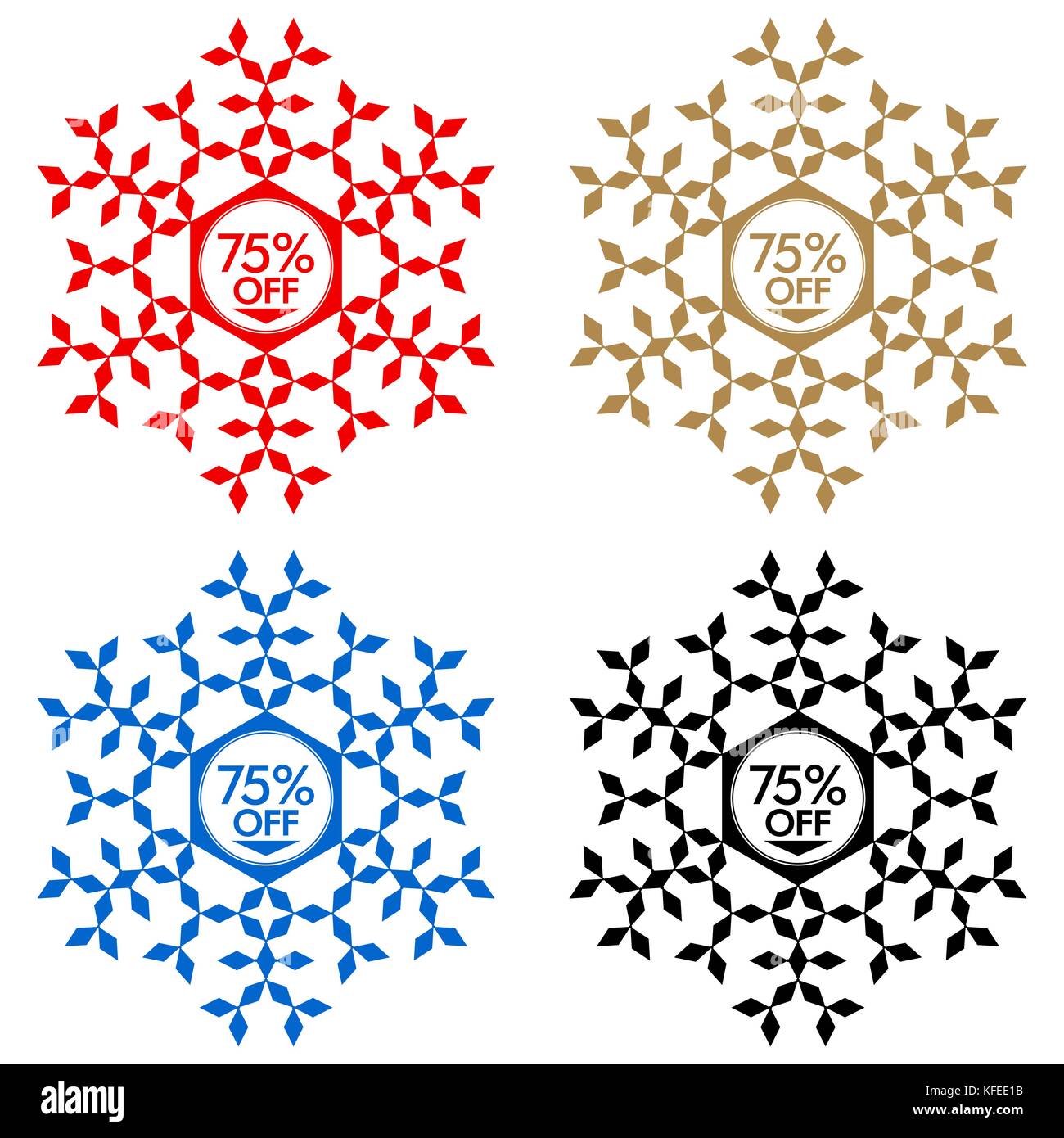 75 percentage off Stock Vector Images - Alamy