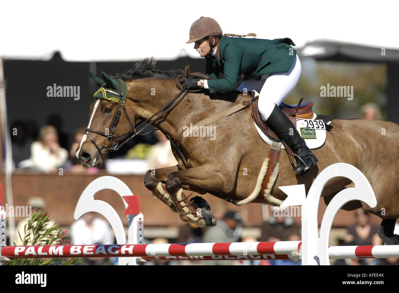 Frankie Chesler Ortiz (CAN) riding Picolien Zeldenrust, Winter ...