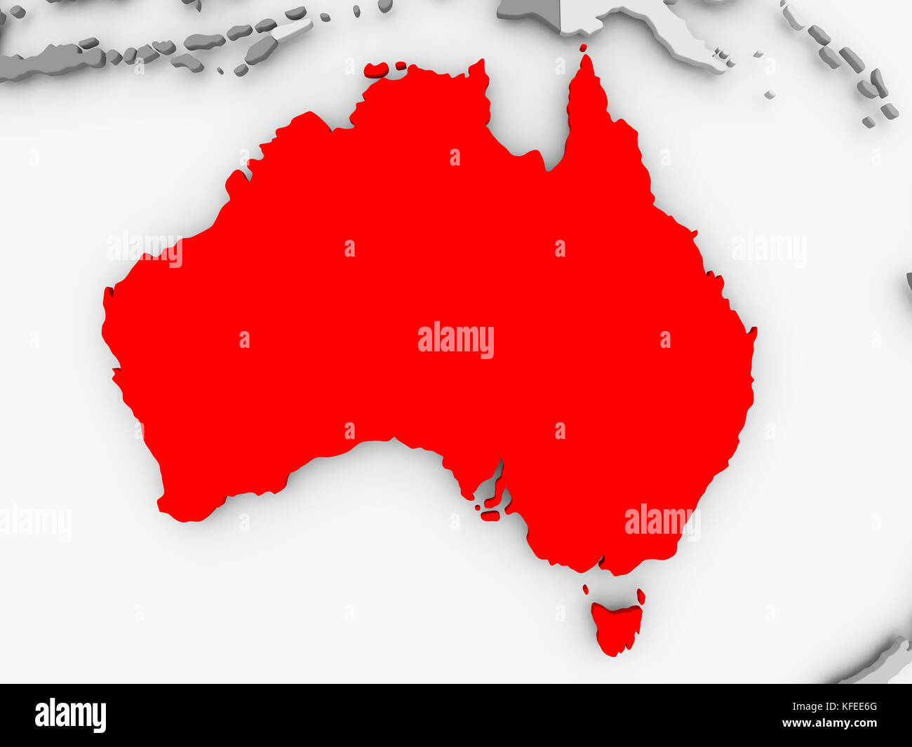 Political map of world with in grey hi-res stock photography and images ...