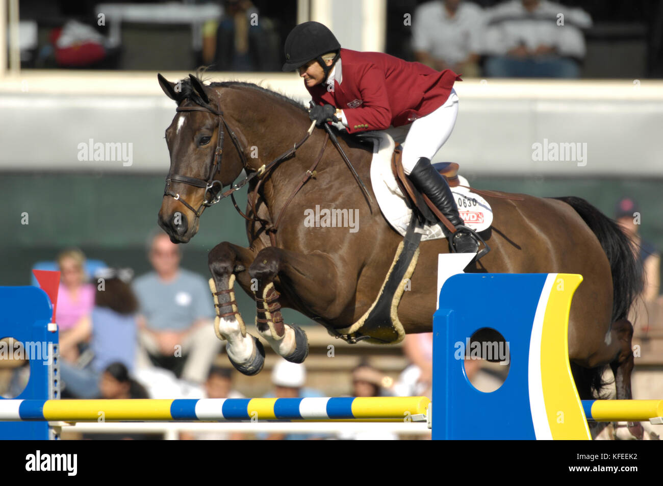 Debbie Stephens (USA) riding All Star, Winter Equestrian Festival ...