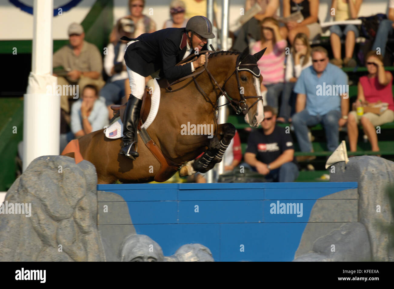Rich Fellers (USA) riding McGuinness, CSIO Masters, Spruce Meadows, 8 ...