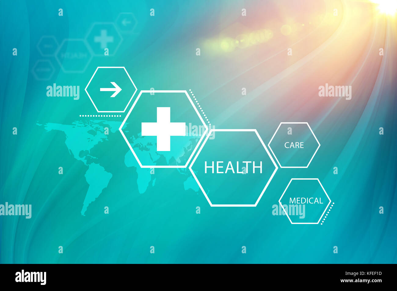 Medical Abstract Background; Suitable for Healthcare and Medical News ...