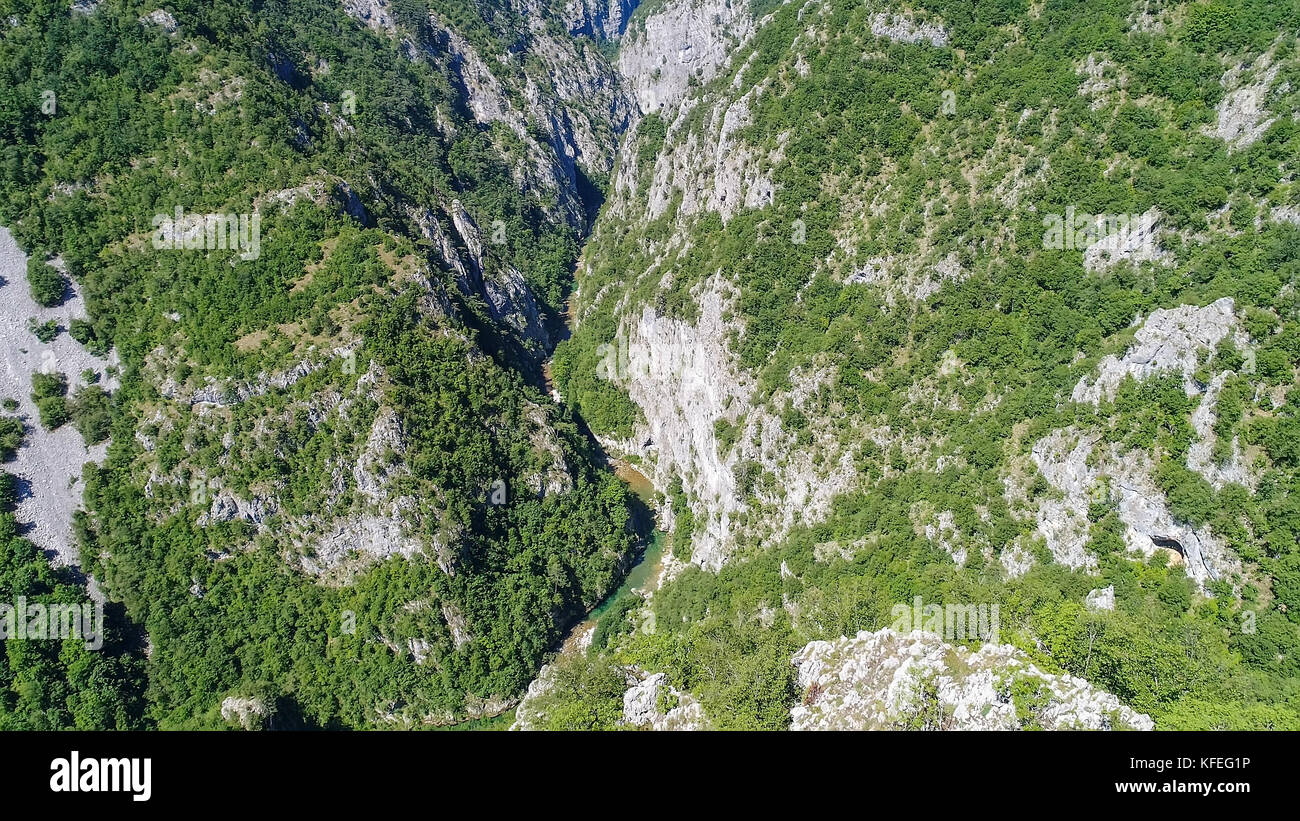 Durmitor mountains gorge hi-res stock photography and images - Alamy