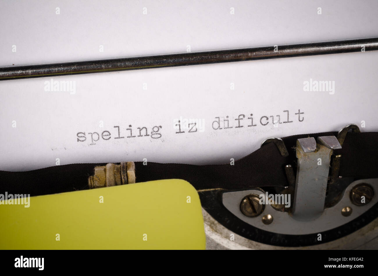 Spelling mistakes hi-res stock photography and images - Alamy
