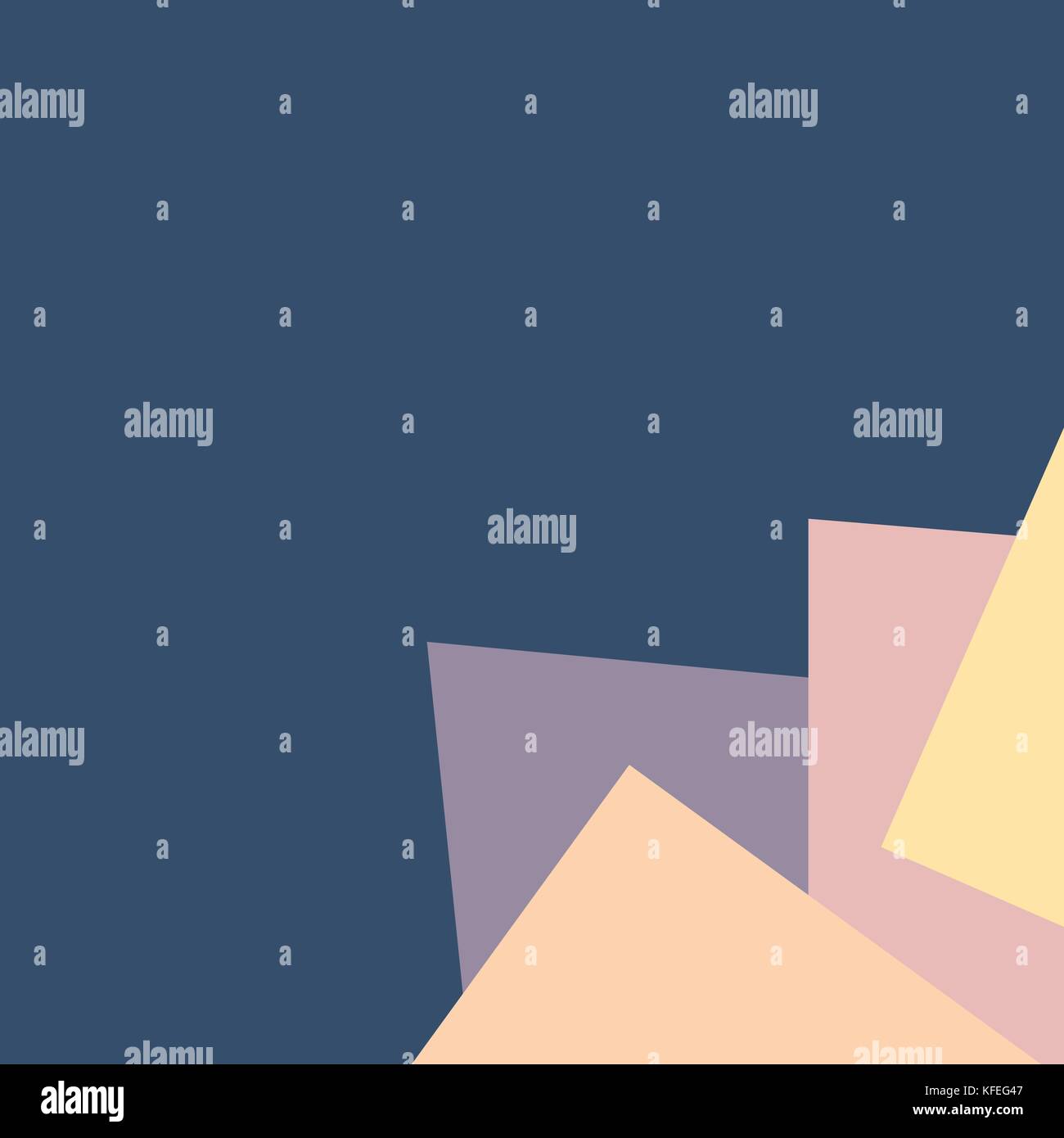 Abstract colorful paper on blue background, Rectangular design for ...