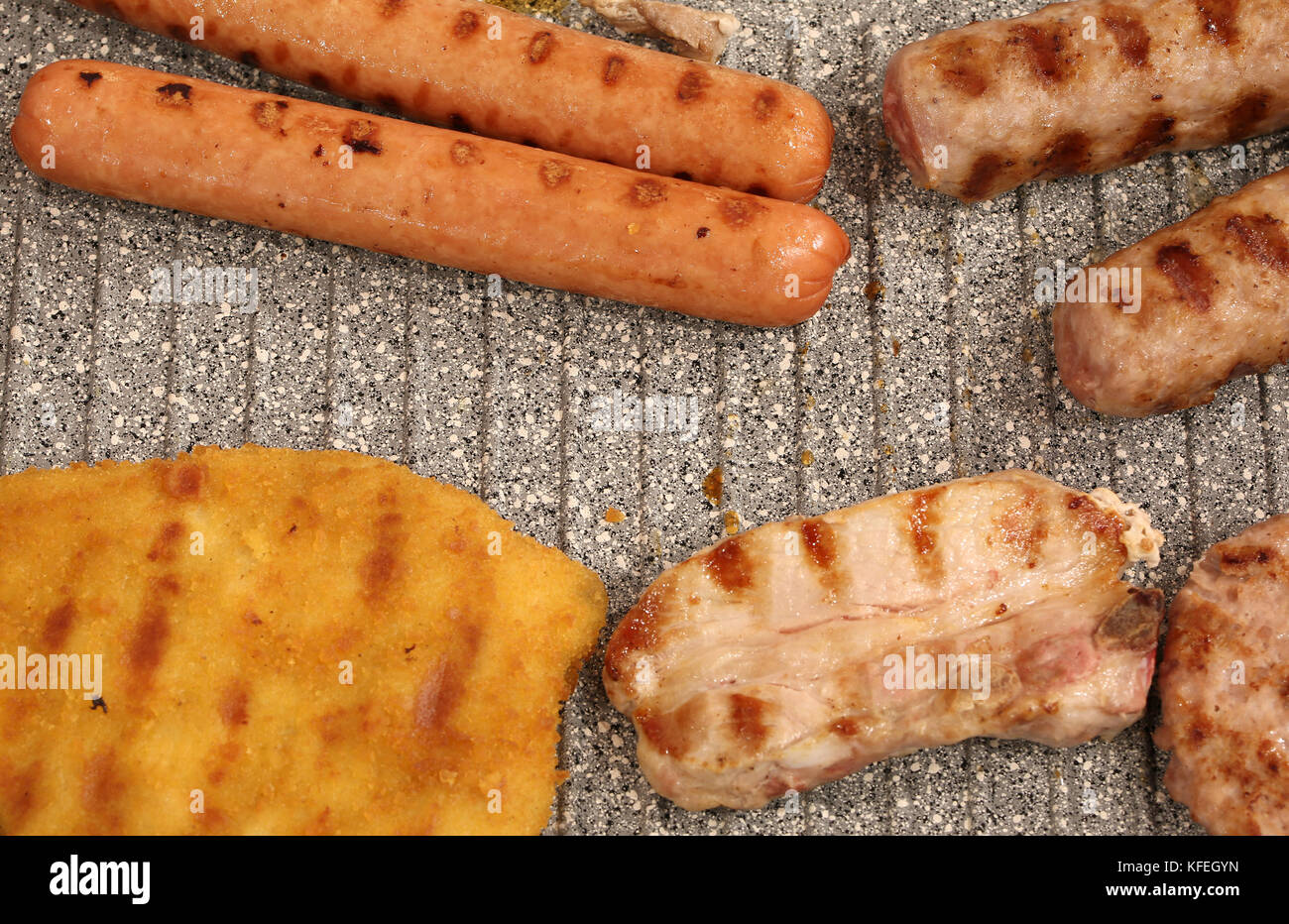 Grilled wurstel hi-res stock photography and images - Alamy