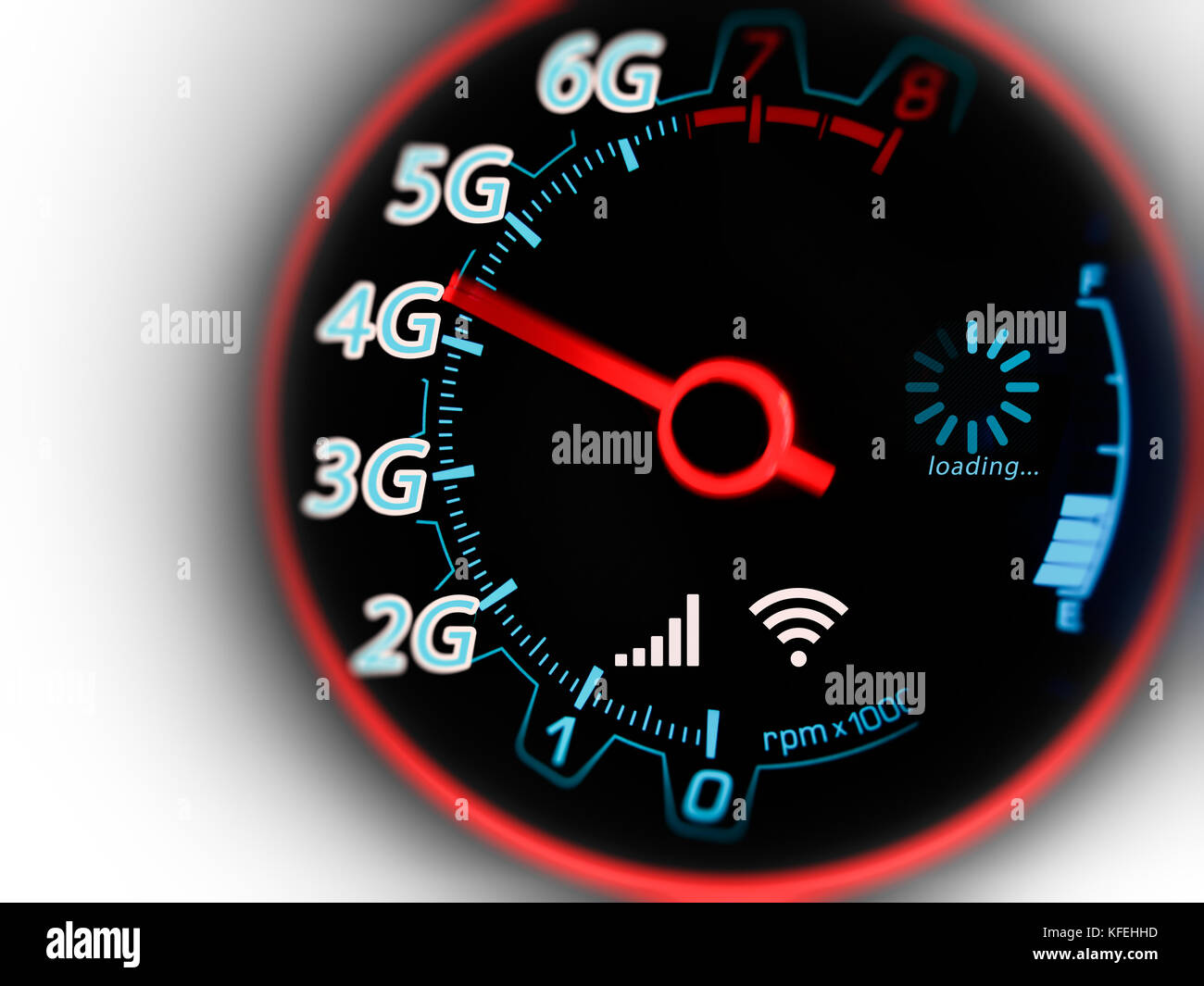 Network indicator hi-res stock photography and images - Alamy