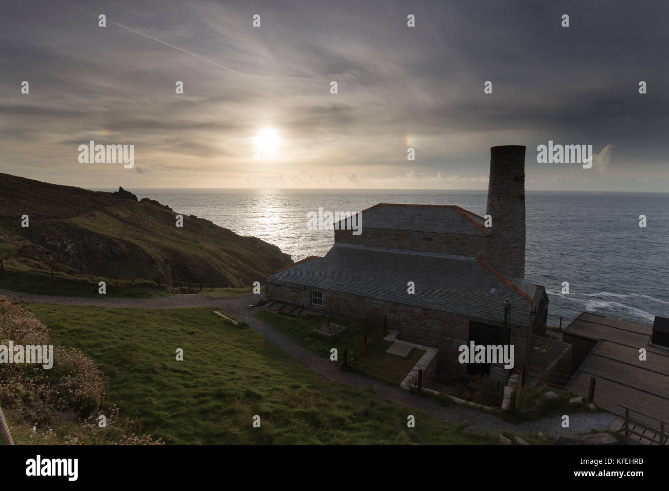 Levant Mine; Cornwall UK Stock Photo - Alamy