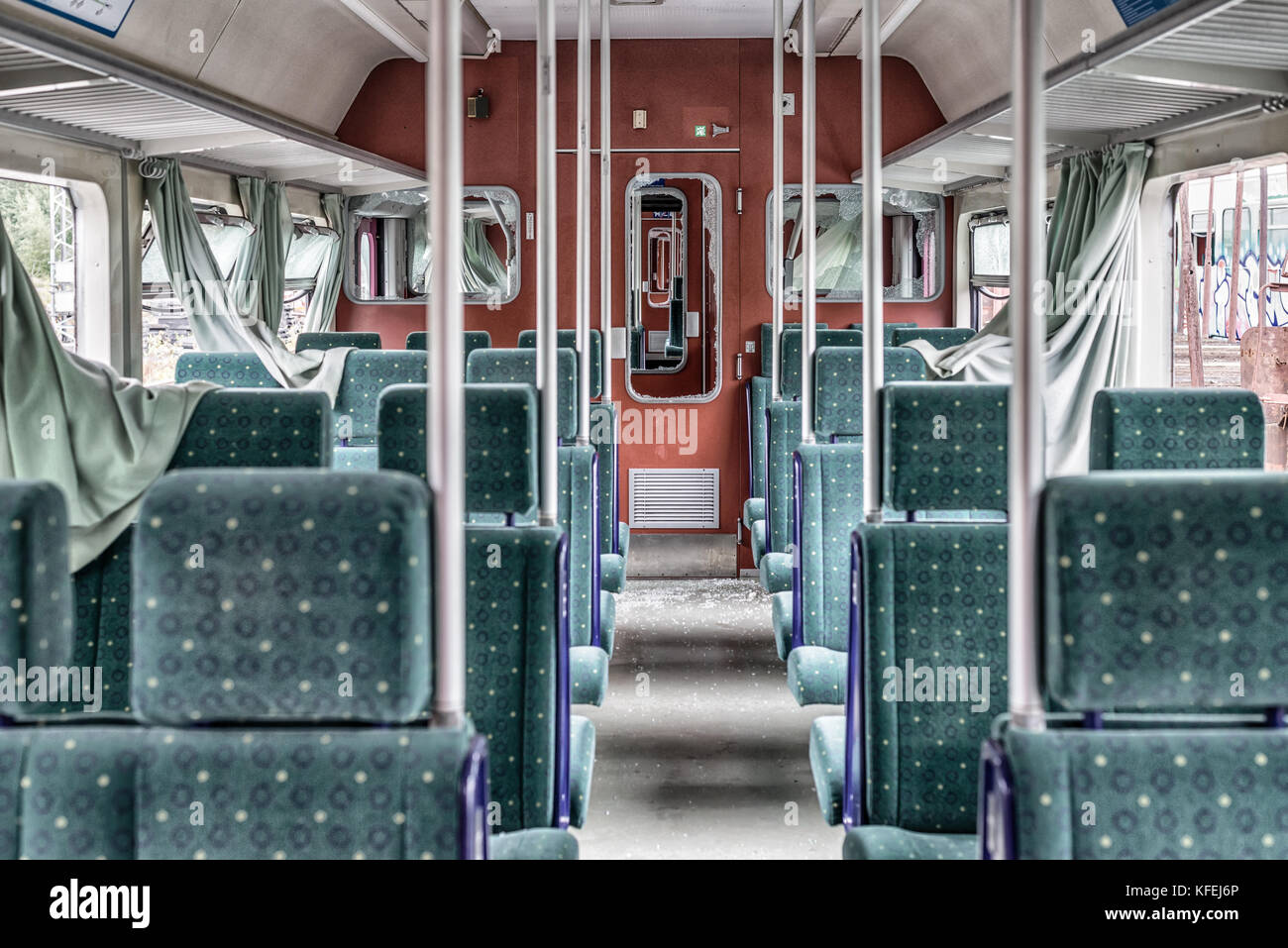 Broken Train Windows High Resolution Stock Photography and Images - Alamy