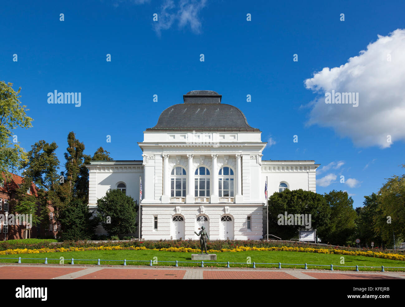 Kammerspiele theatre at Rendsburg, Germany Stock Photo - Alamy
