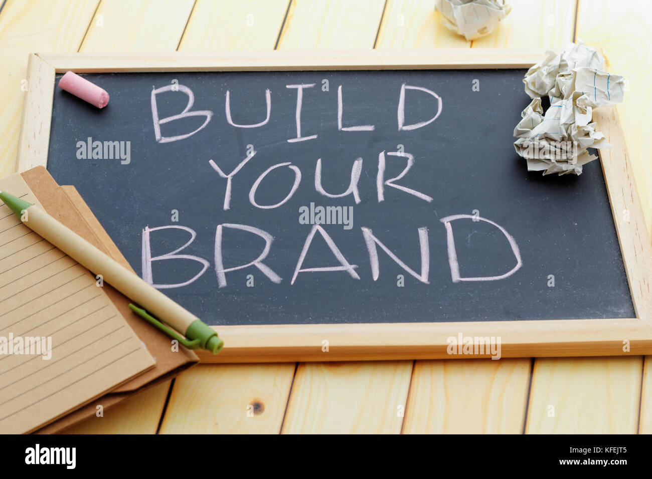 Build your brand concept Stock Photo - Alamy