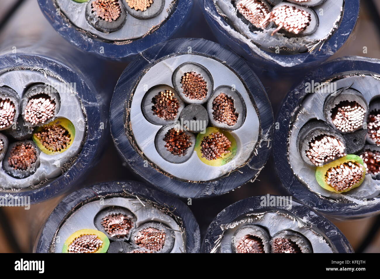 Power Supply Cord, Wire and Cable Closeup Stock Photo - Alamy