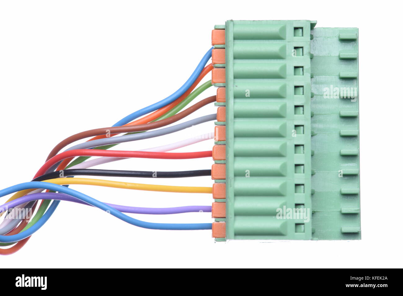 Wiring Cable Connector High Resolution Stock Photography and Images - Alamy