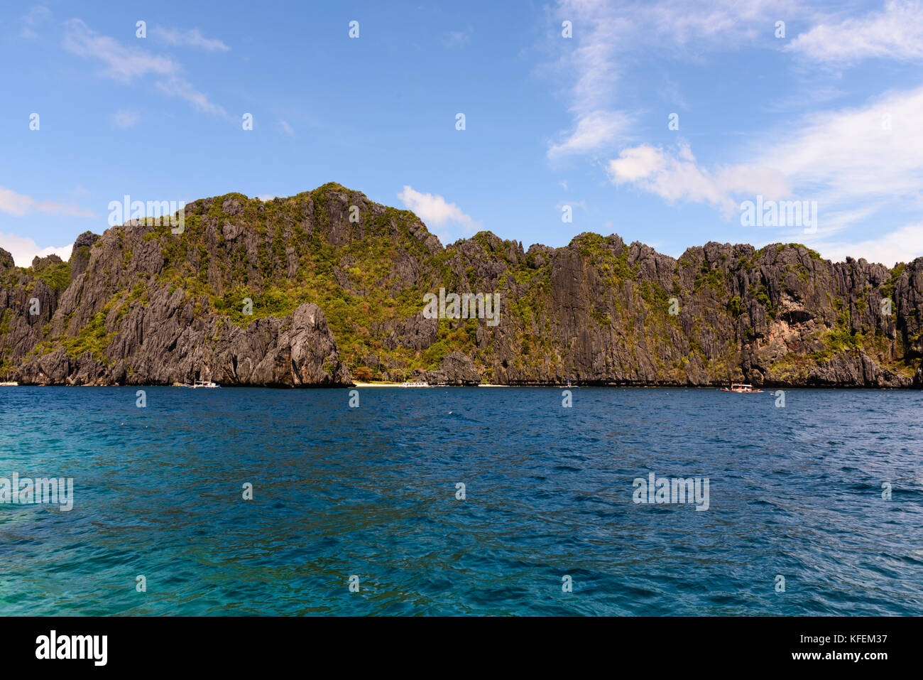 Landscape from Simizu island near El Nido, Palawan Stock Photo - Alamy