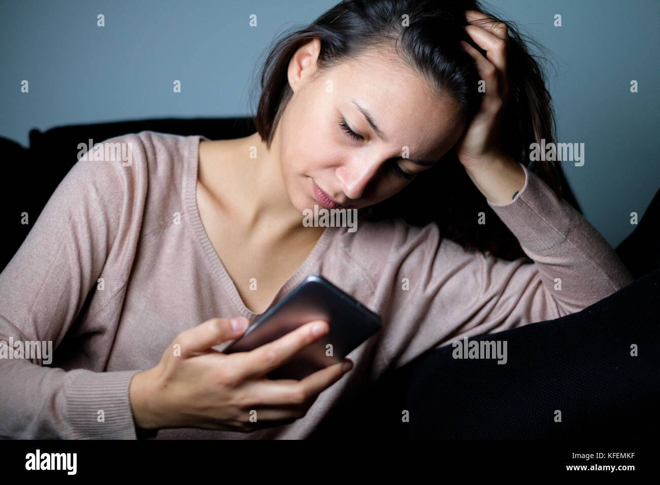 Lonely woman love hi-res stock photography and images - Alamy