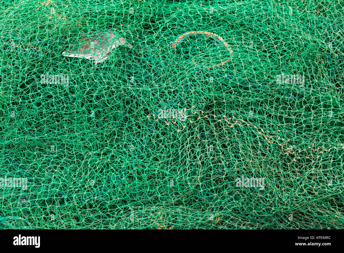 Fishing net closeup photo Stock Photo - Alamy