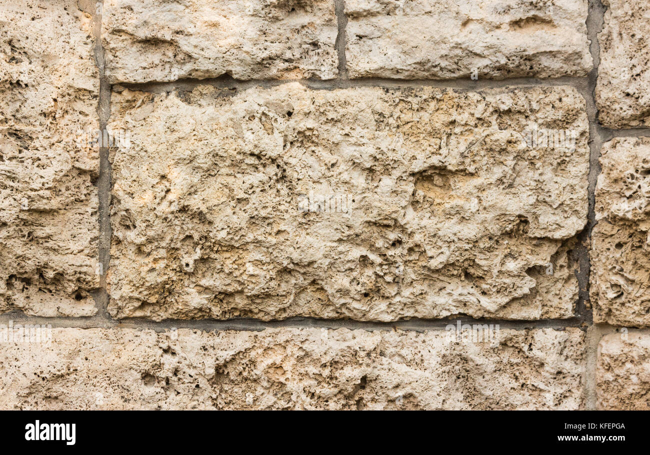 clos up of beige stone wall texture background surface Stock Photo - Alamy