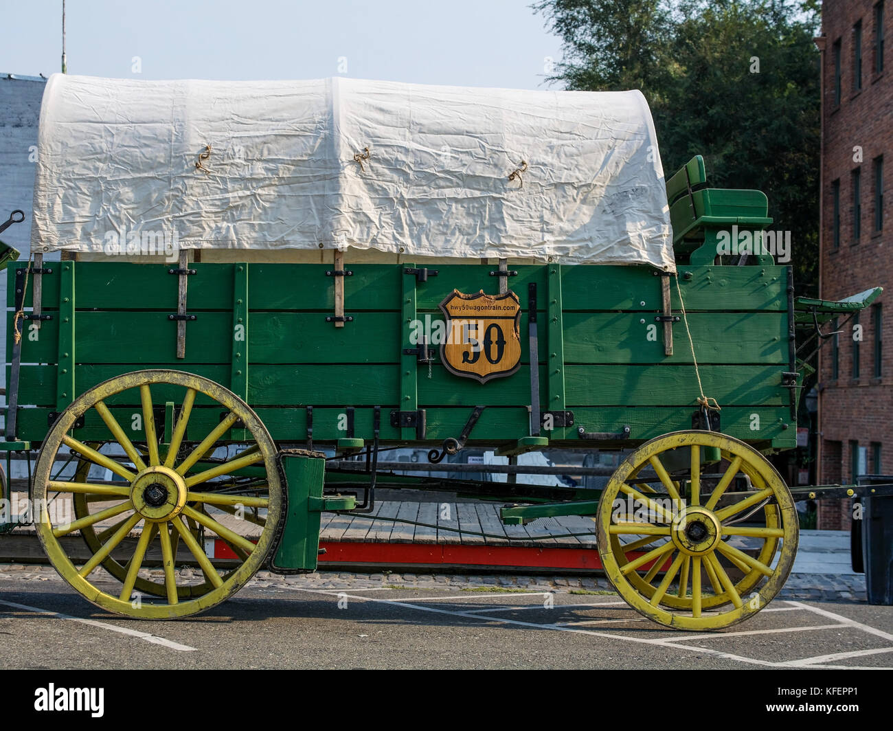 Horse wagon gold rush hi-res stock photography and images - Alamy